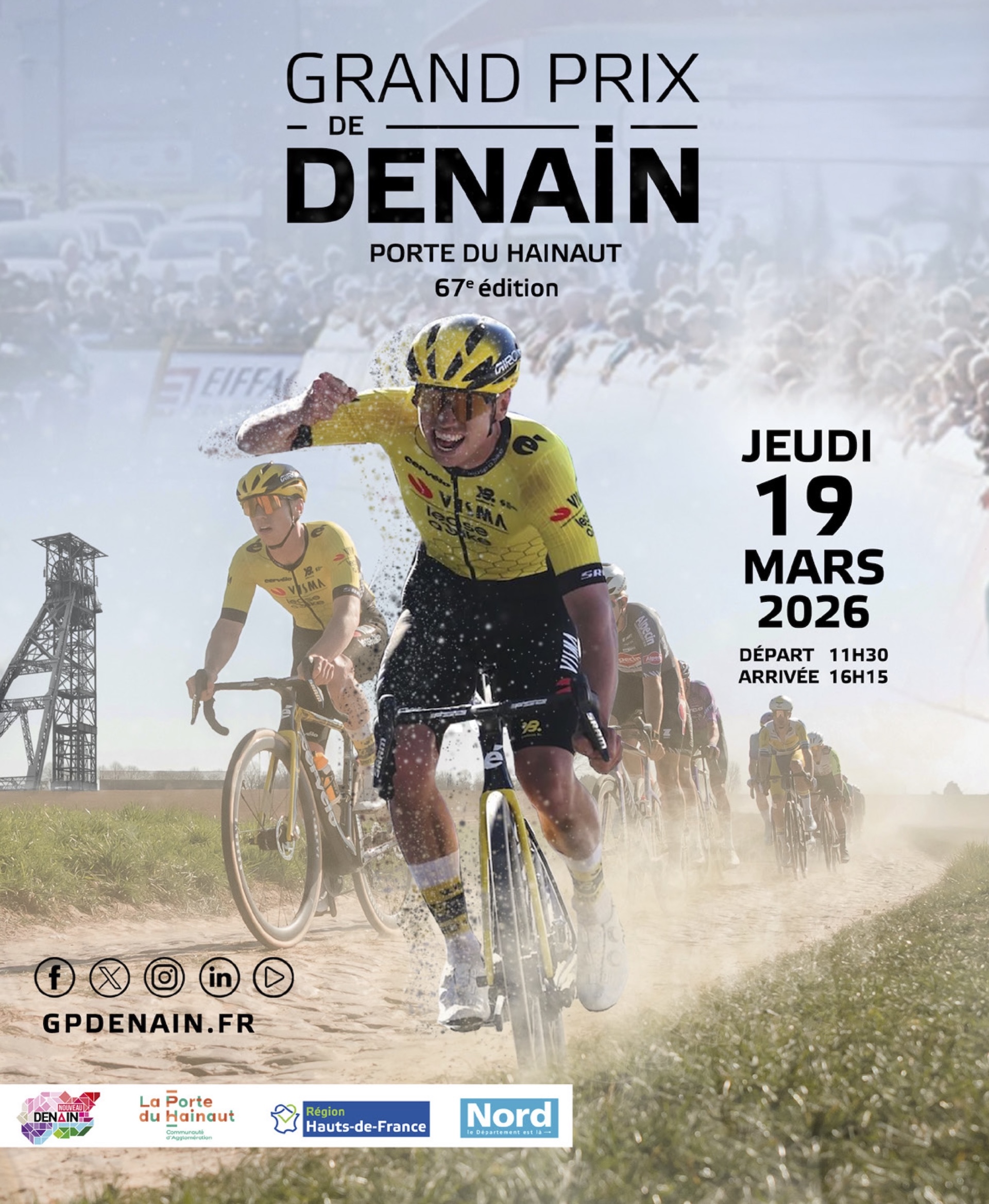 Grand Prix de Denain 2026 : Les pavés du Nord prêts à secouer le ...